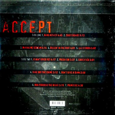 Виниловая пластинка Accept – Predator купить фирменный винил LP MOVLP2450 в интернет-магазине ...